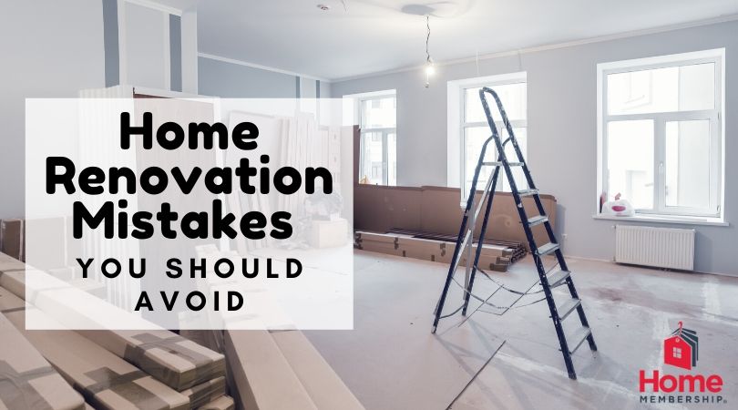 Home Renovation Mistakes You Should Avoid