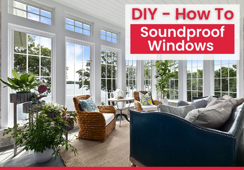 How To Soundproof Windows DIY